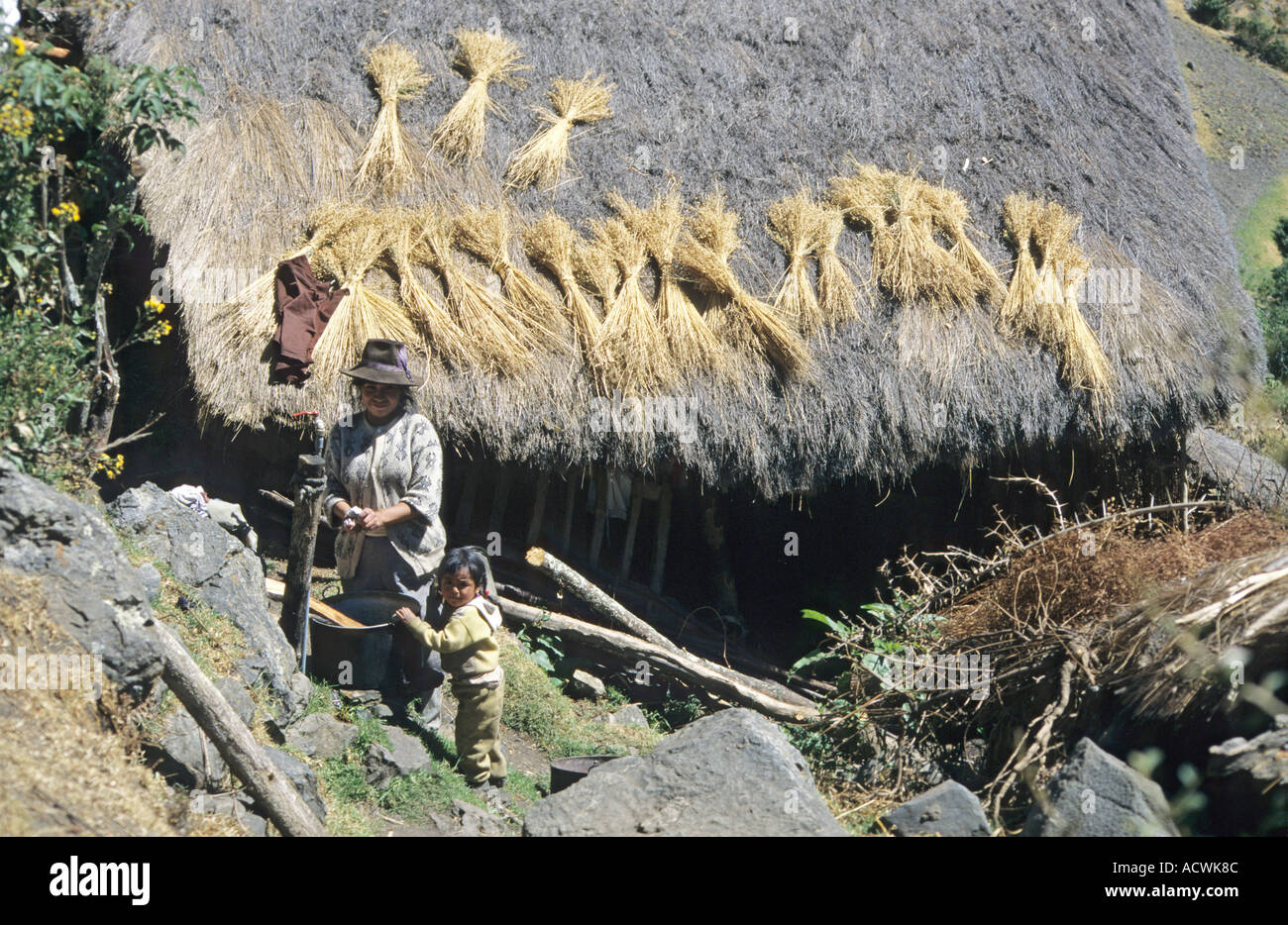 Living Conditins in Peru Stock Photo - Alamy