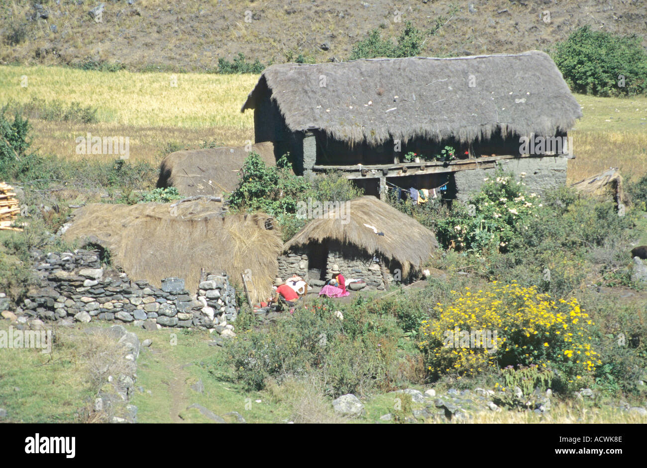 Living Conditins in Peru Stock Photo - Alamy