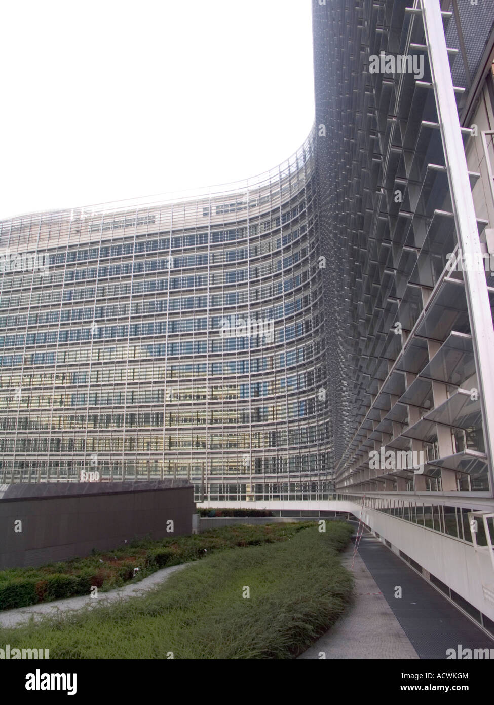 The Berlaymont building on Schuman platz Rue de la Loi in Brussels ...
