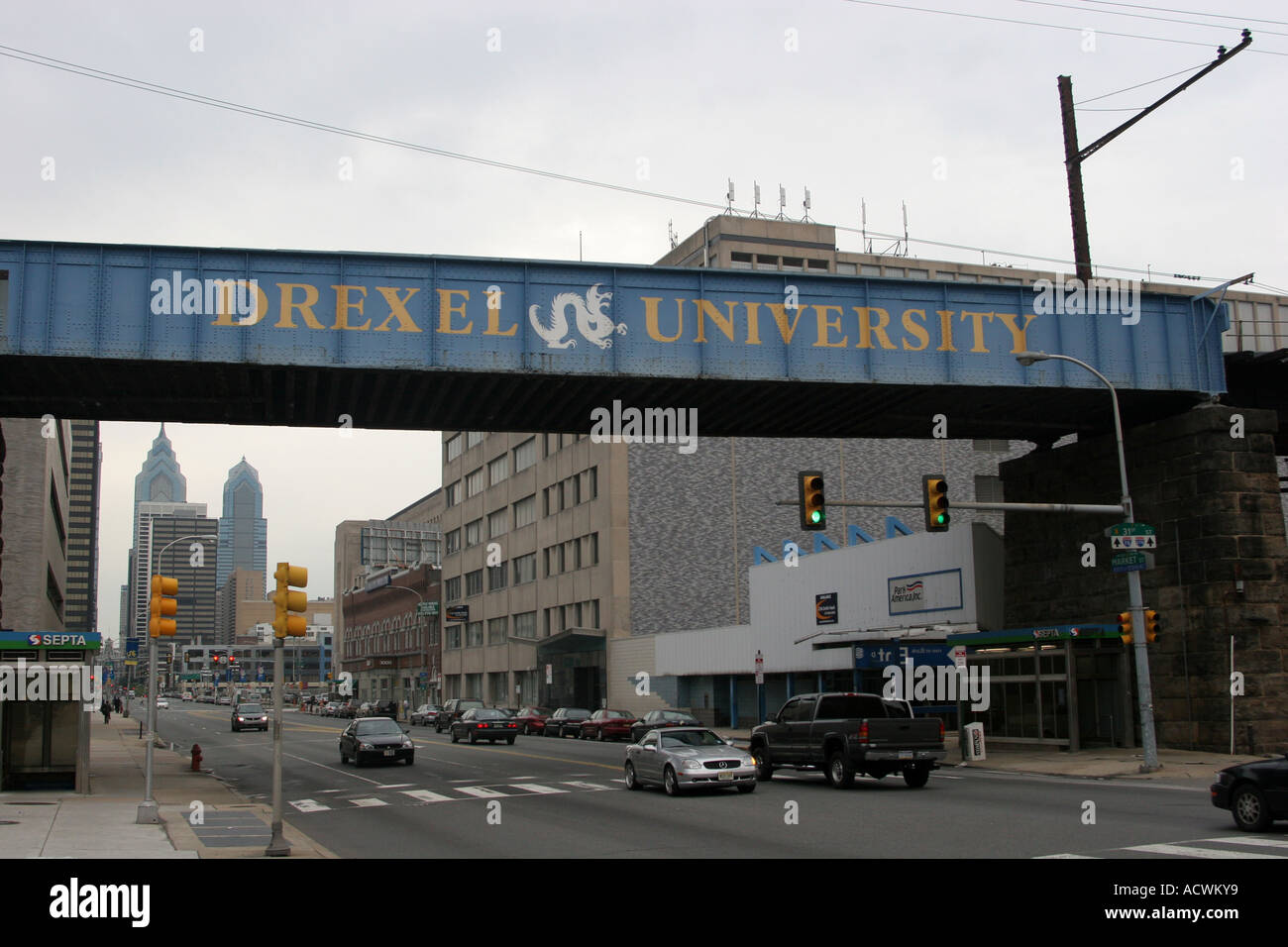 Drexel University on Market Street Philadelphia Pennsylvania USA Stock ...