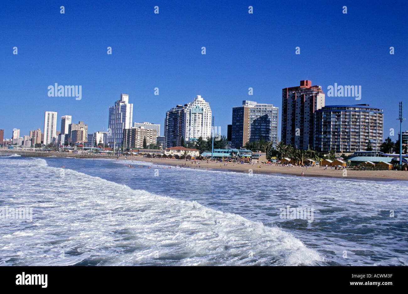 Durban on the idian ocean Stock Photo - Alamy