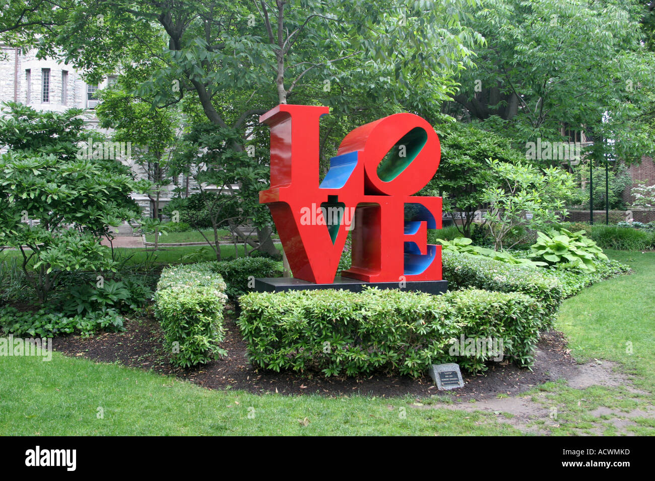 Love sculpture by Robert Indiana University of Pennsylvania ...