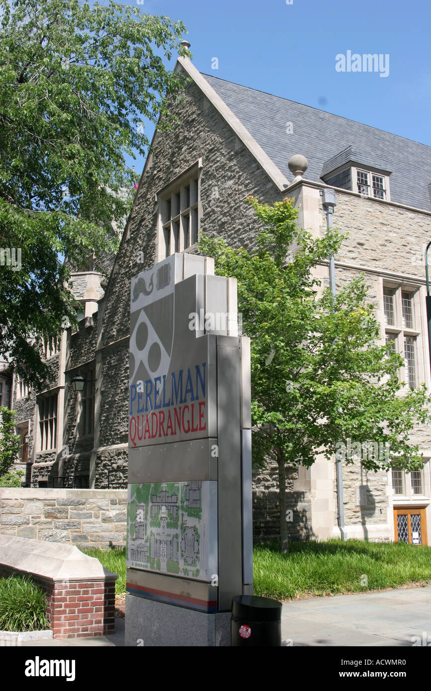 University of pennsylvania quadrangle hi-res stock photography and ...