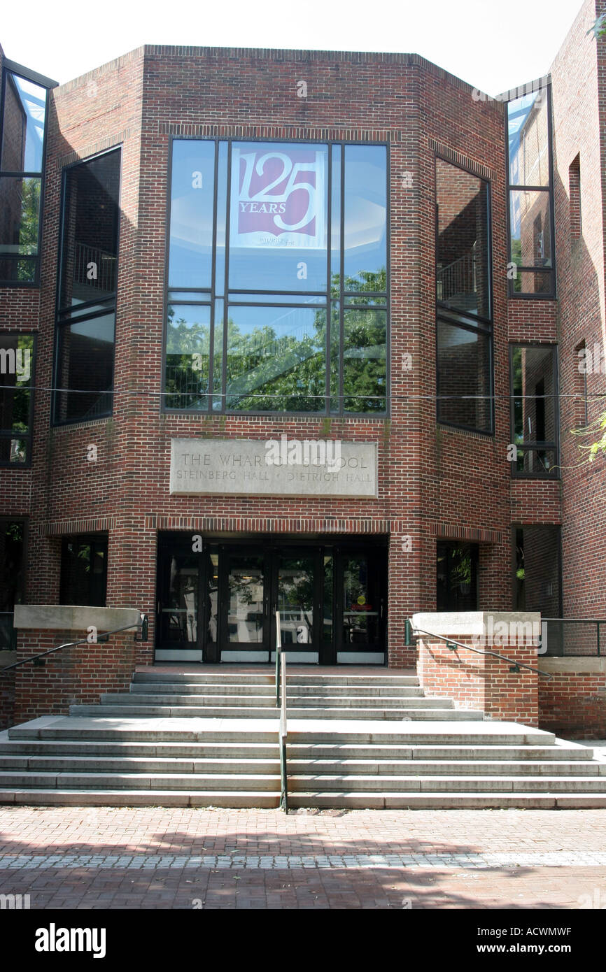 Wharton university of pennsylvania hi-res stock photography and images ...