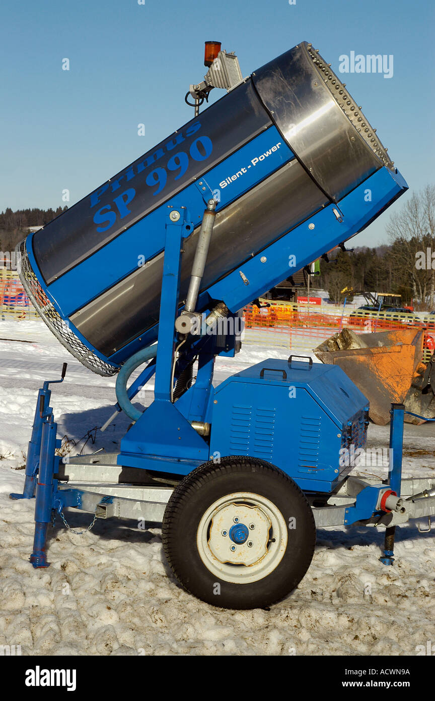 snowmachine on a trailer or hanger Stock Photo - Alamy