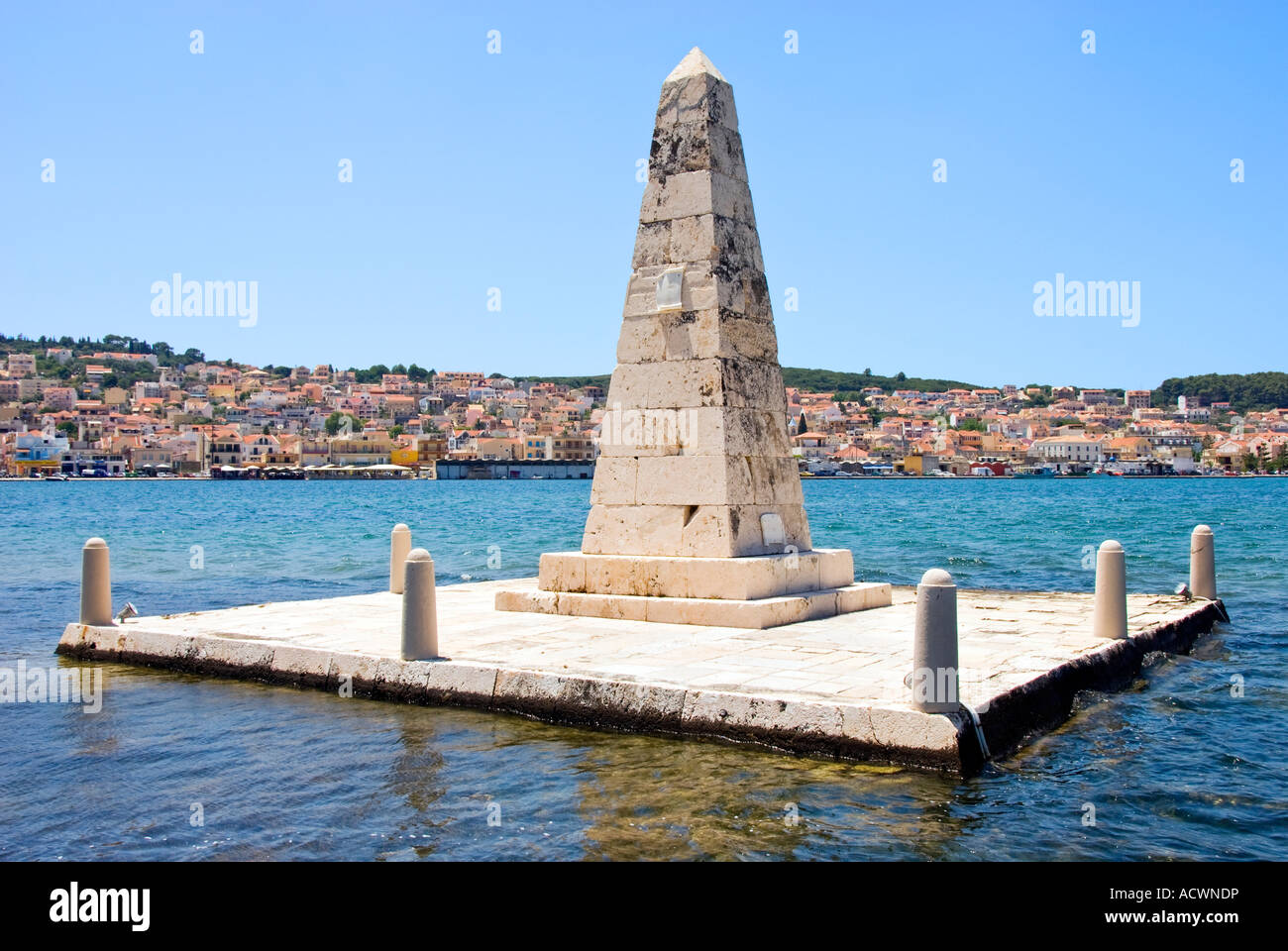 Drapano bridge argostoli kefalonia hi-res stock photography and images ...