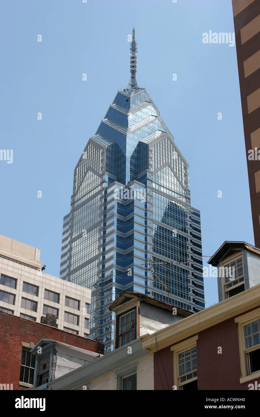 One Liberty Place Philadelphia Pennsylvania USA Stock Photo - Alamy