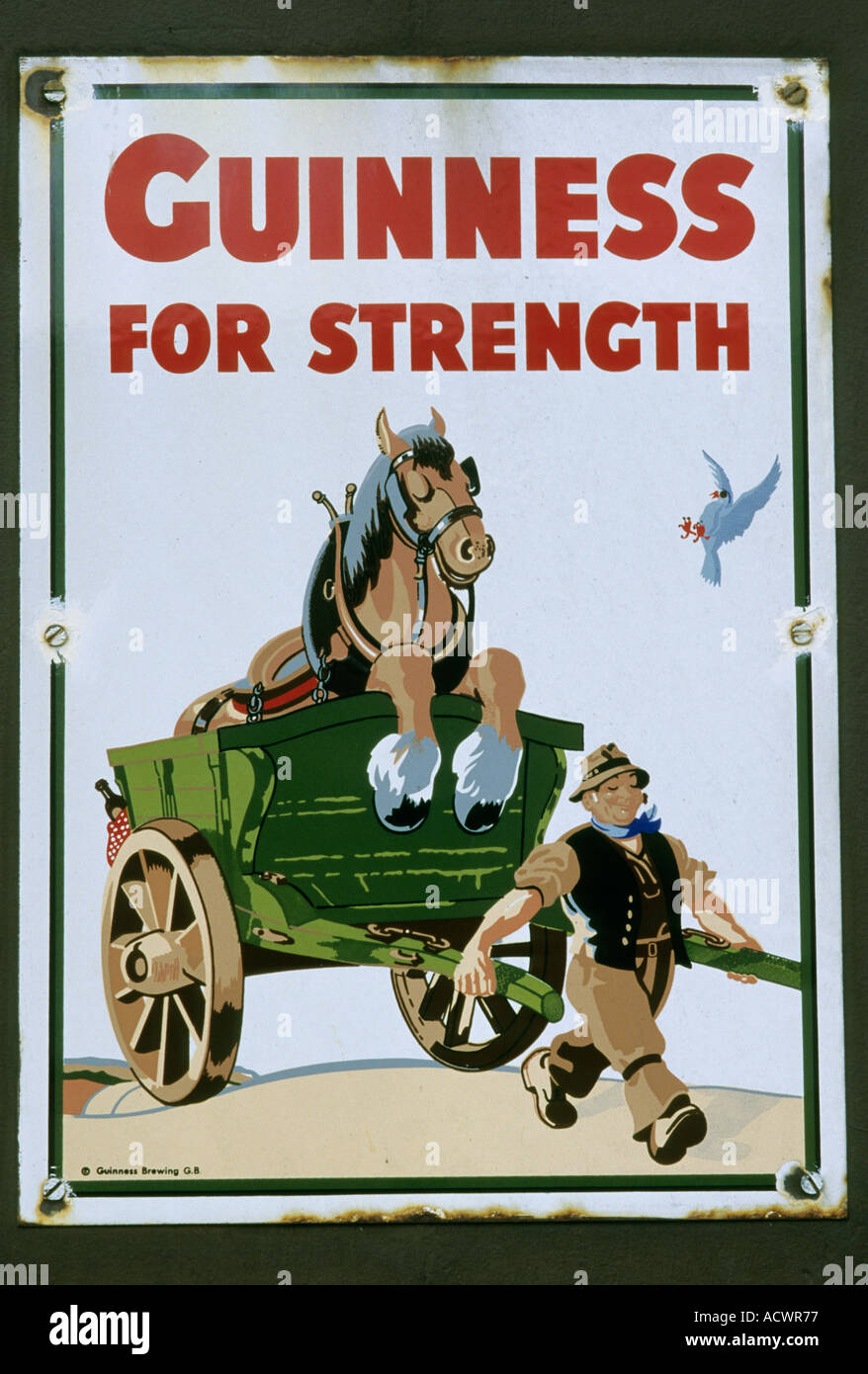 IRELAND Guinness Beer Advertisement Stock Photo - Alamy