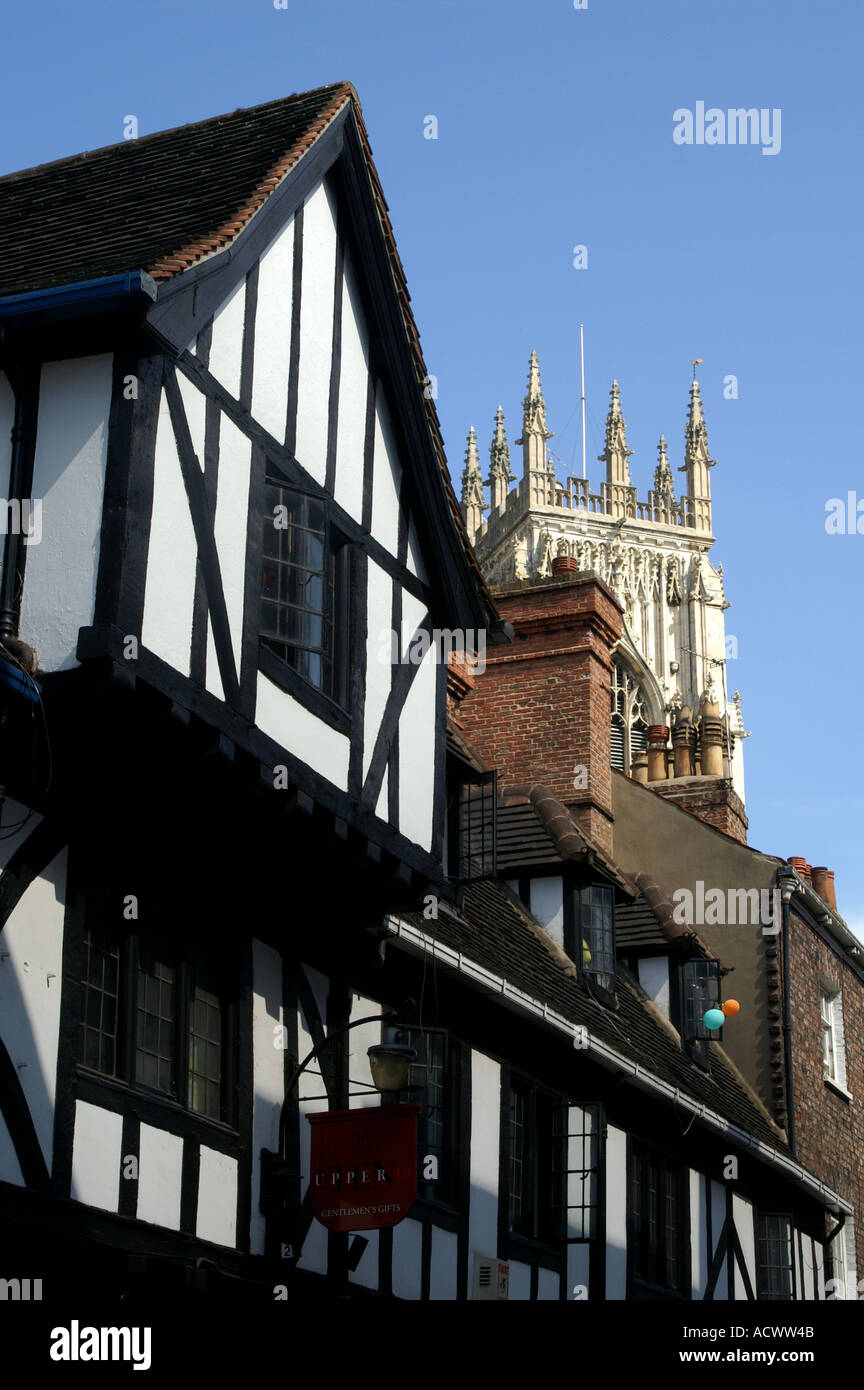 High Petergate York North Yorkshire England UK Europe United Kingdom GB ...
