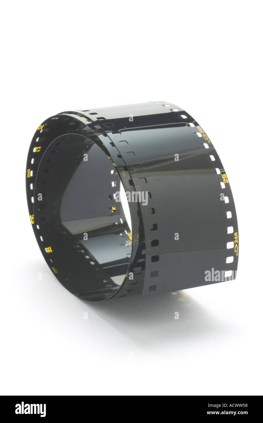 Strip of Film Stock Photo - Alamy