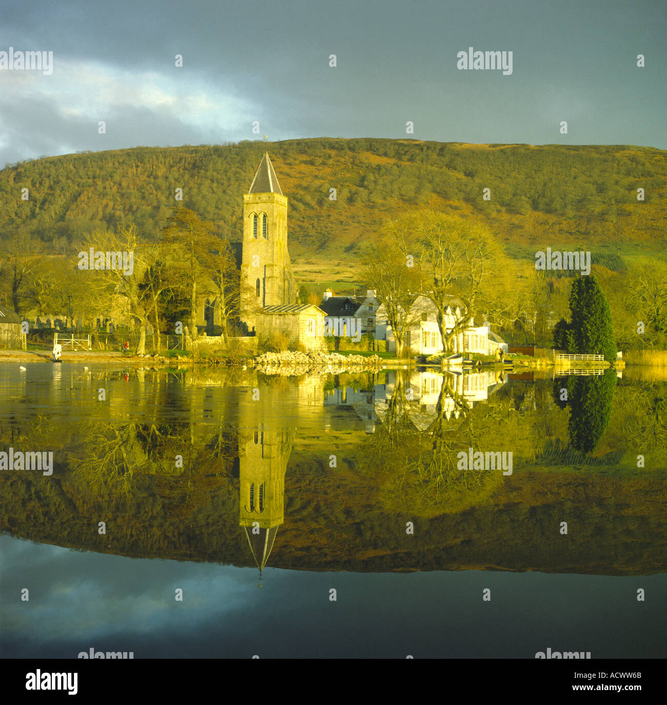Lake of Menteith Stock Photo - Alamy