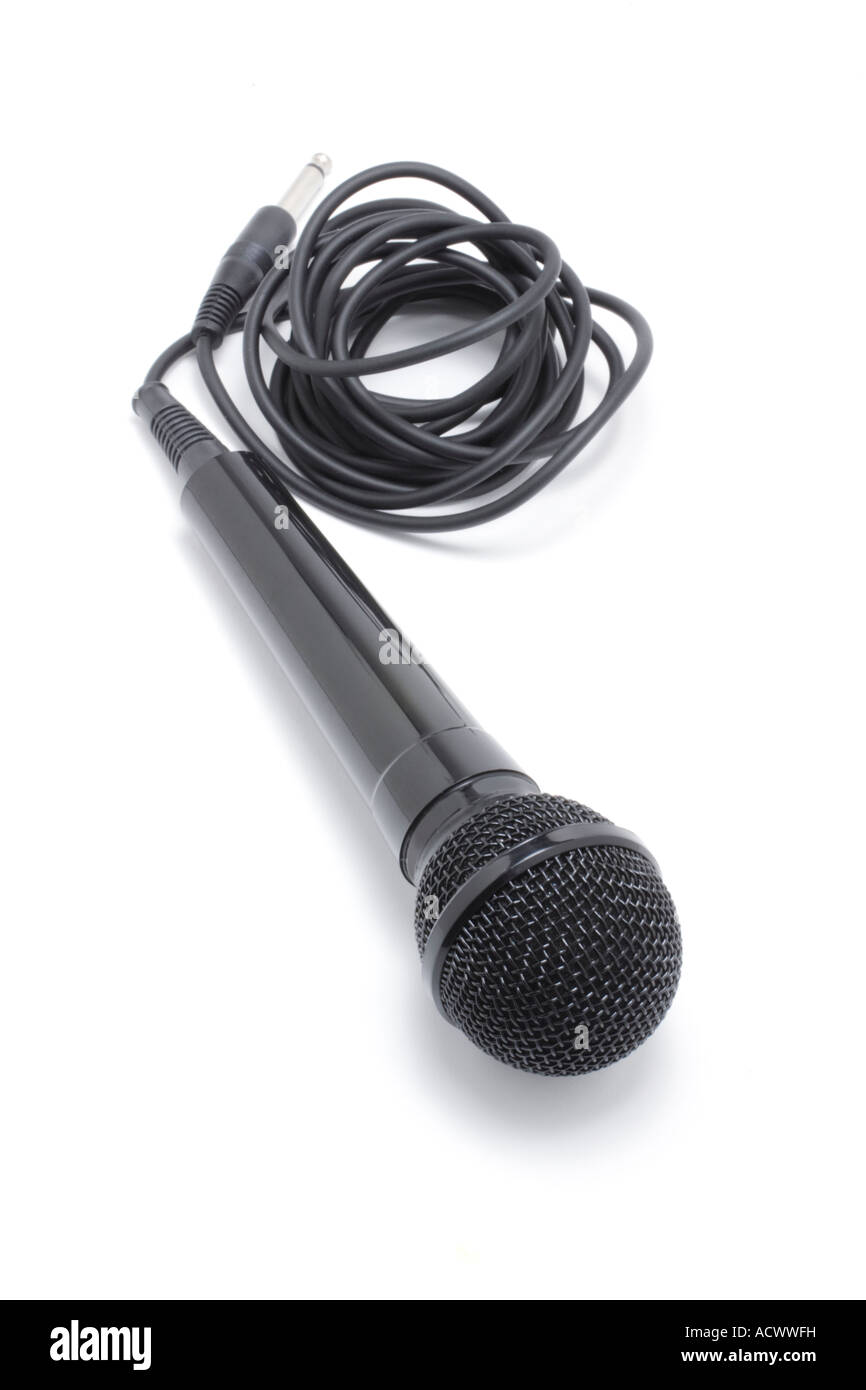 Microphone mic cut out hi-res stock photography and images - Alamy