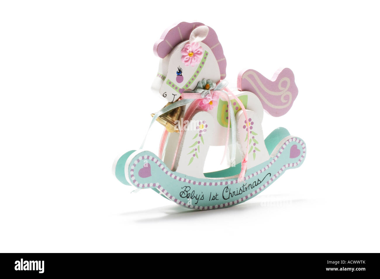 Rocking Horse Figurine Stock Photo - Alamy