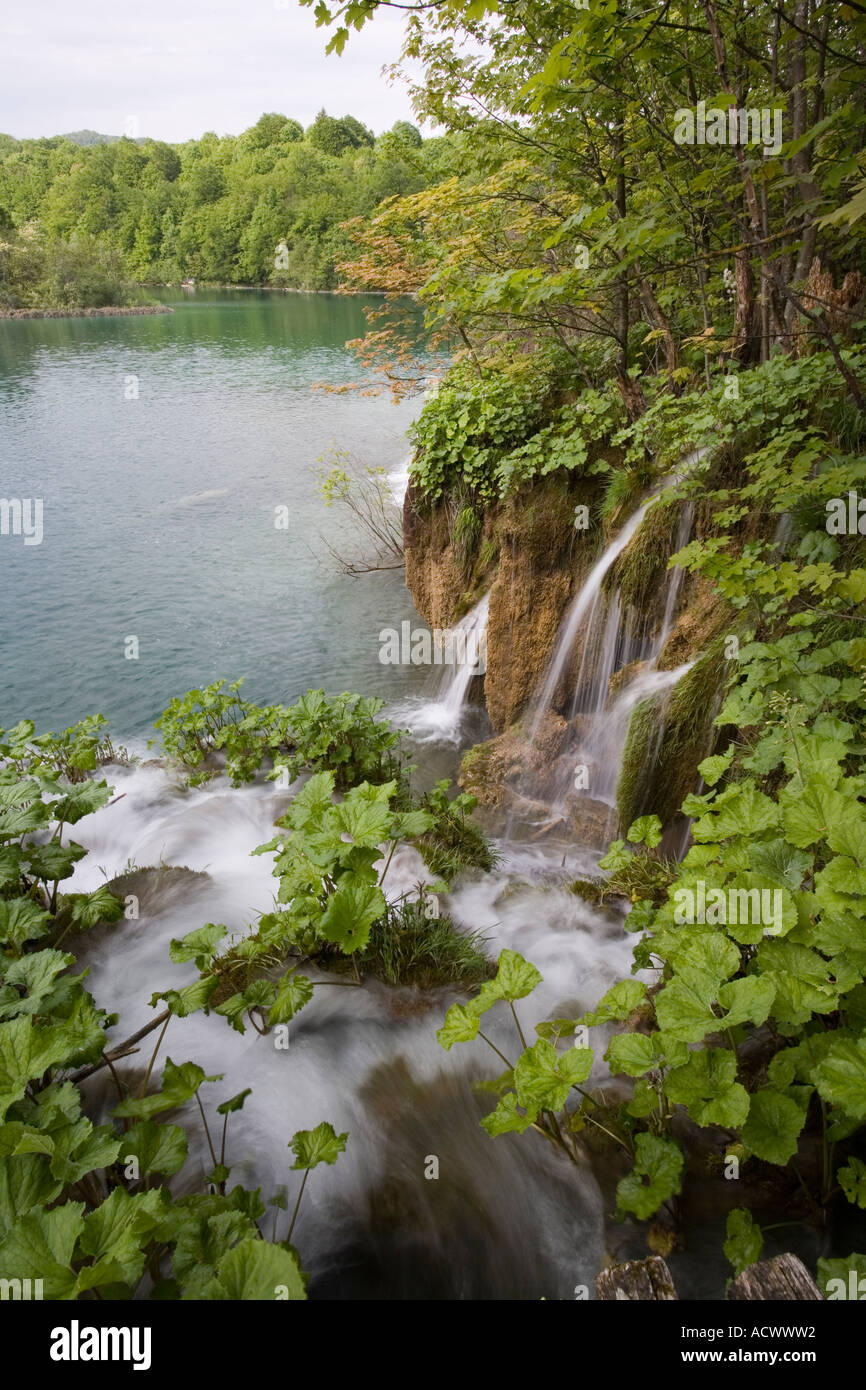 Water Fall in Plitvice National Park Croatia Stock Photo - Alamy