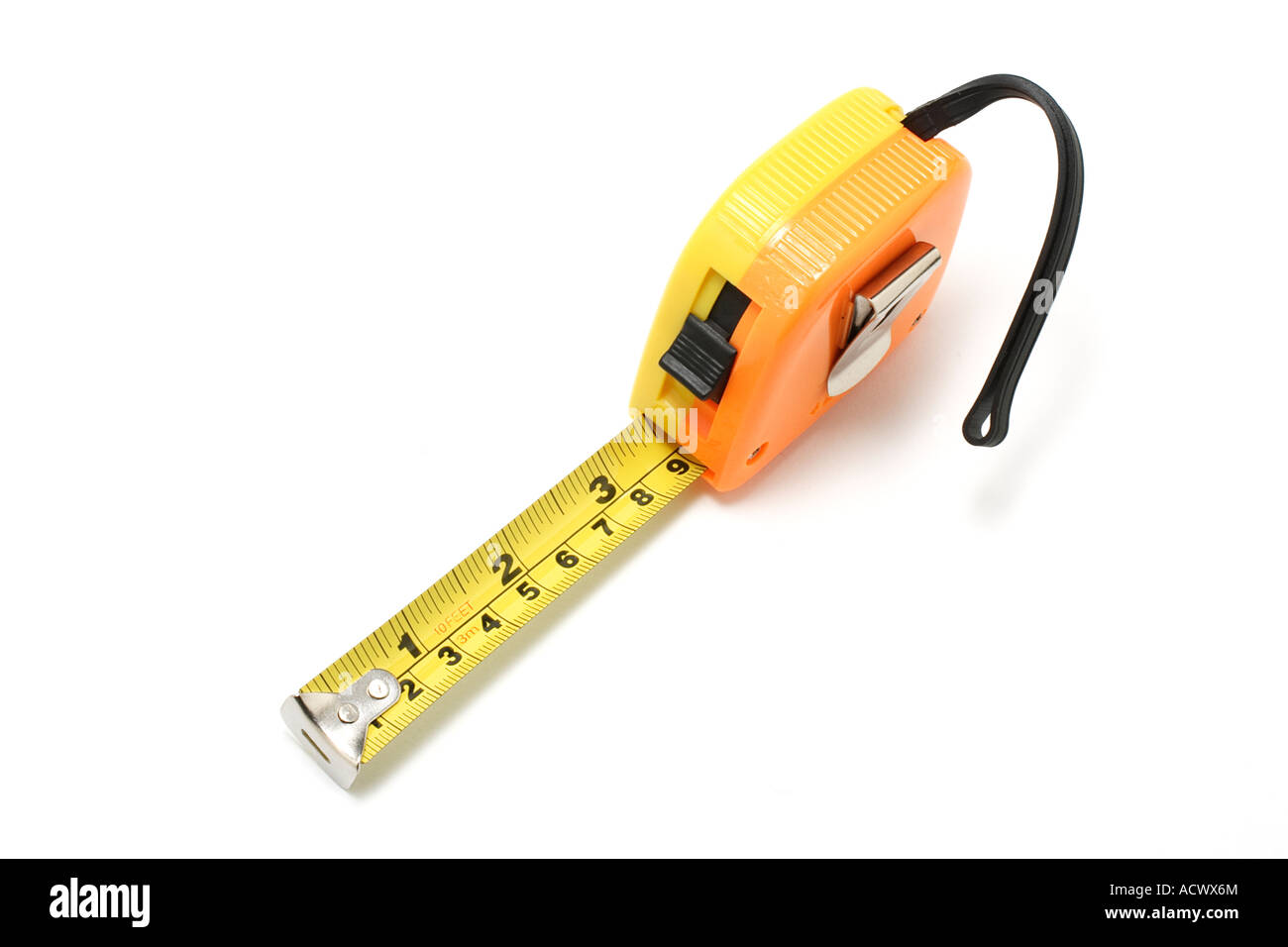 Carpentry tape measure Cut Out Stock Images & Pictures - Alamy