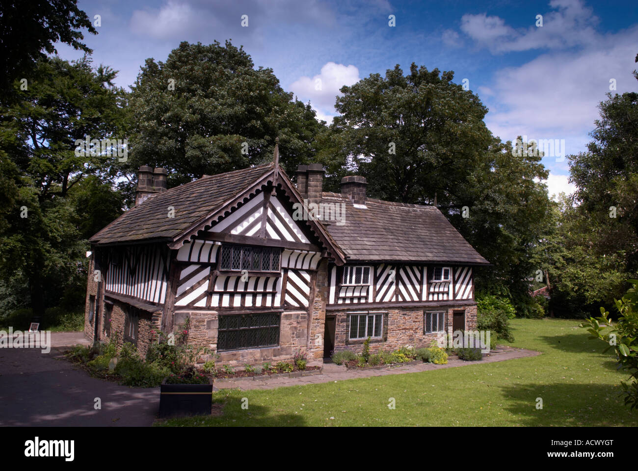 "Bishops House" a "timber frame" house in Sheffield "South Yorkshire ...