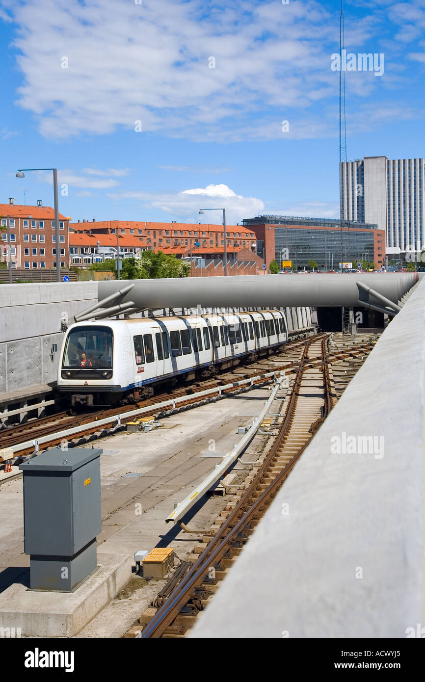 Train copenhagen underground hi-res stock photography and images - Alamy