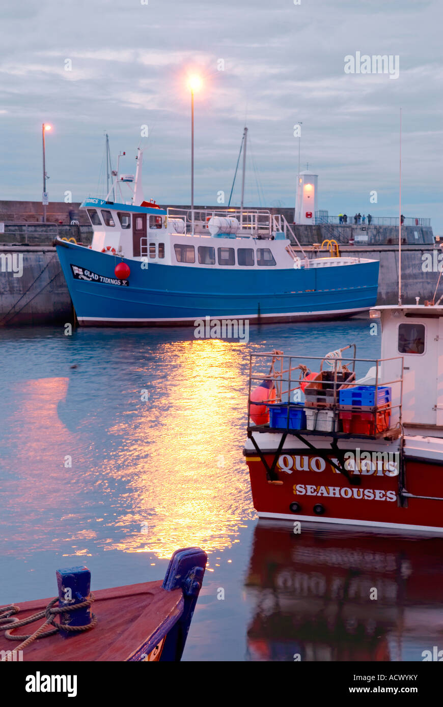 Reflections seahouses hi-res stock photography and images - Alamy