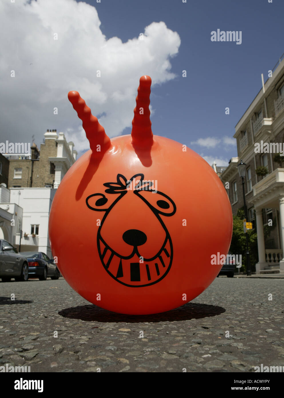 Red space hopper hi-res stock photography and images - Alamy