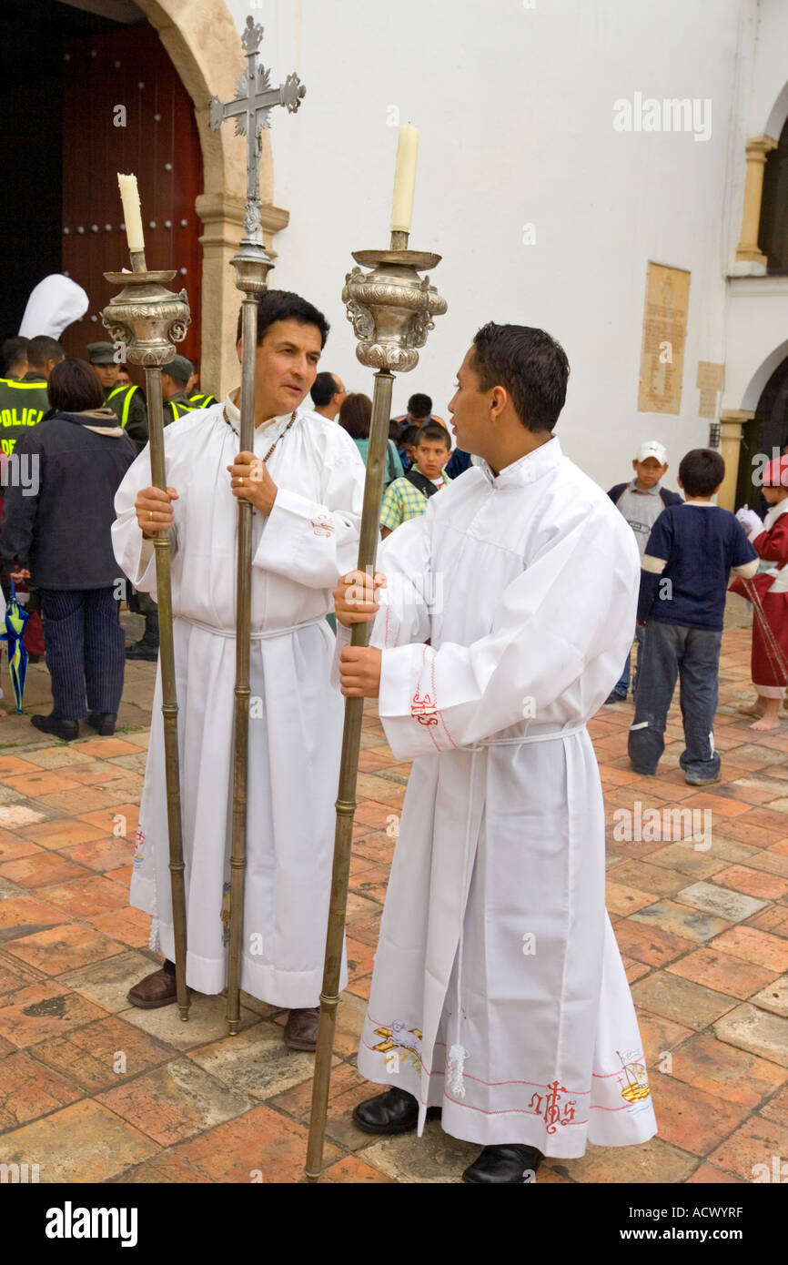 Easter Holy week's religious procession, Tunja, Boyacá, Colombia, South America Stock Photo - Alamy