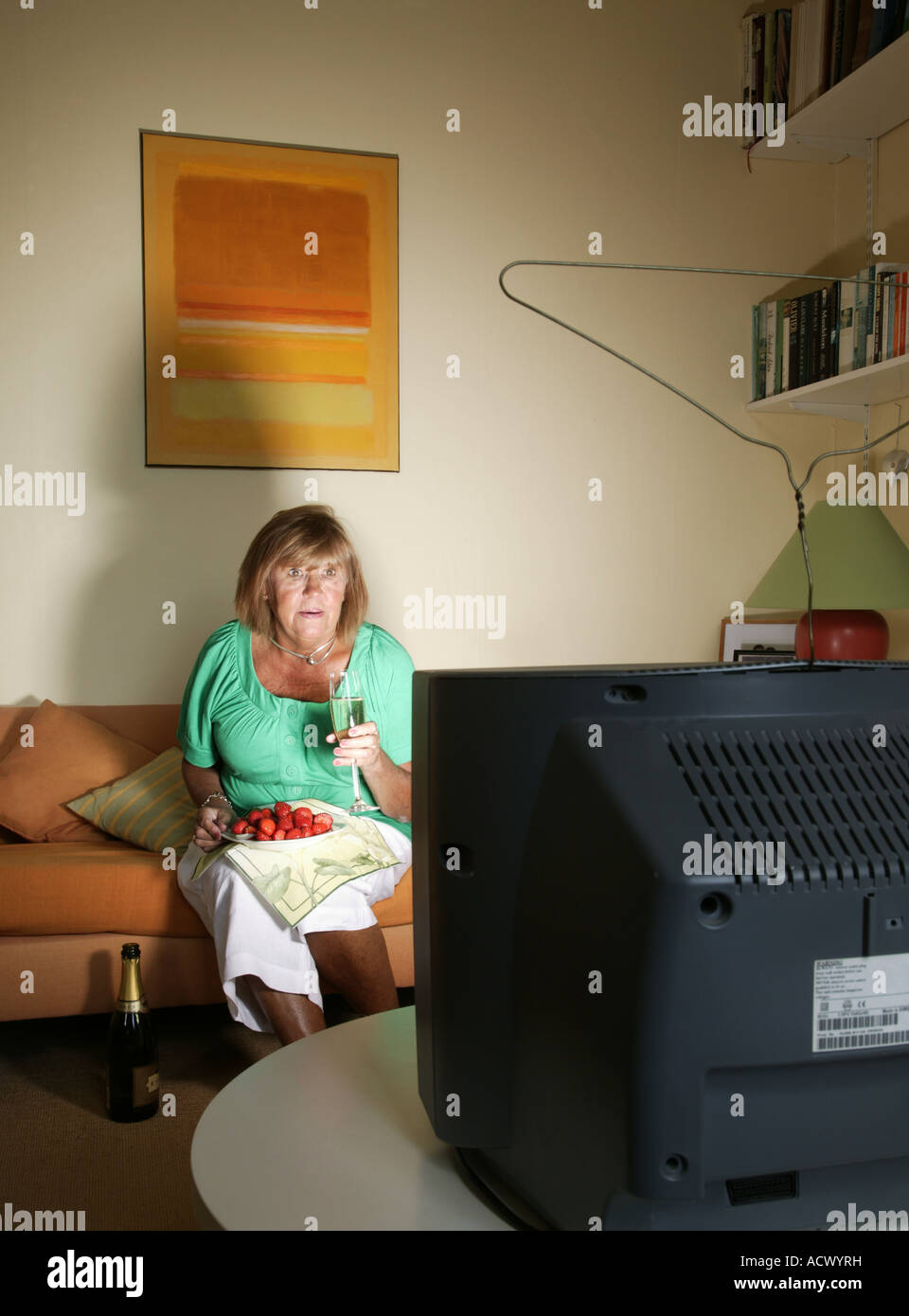 Scary eyes lady hi-res stock photography and images - Alamy