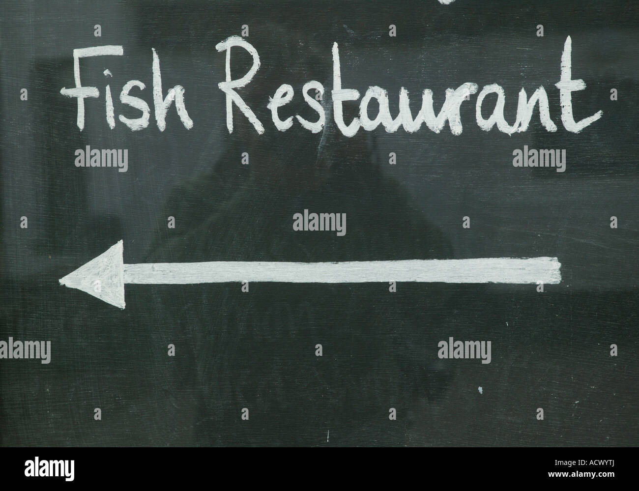 Fish restaurant sign Whitstable Kent UK Stock Photo - Alamy