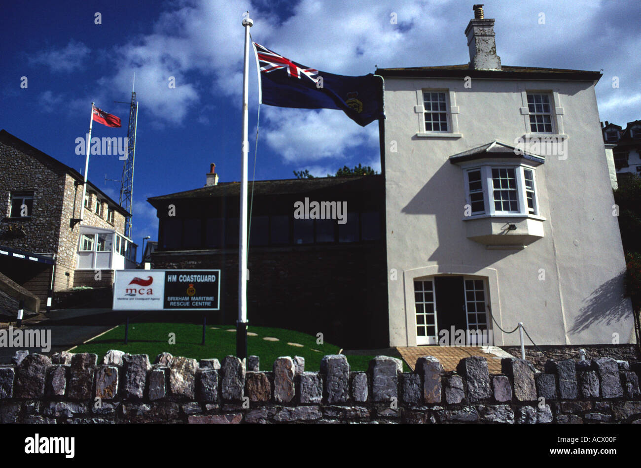 Coastguard station Brixham Stock Photo - Alamy