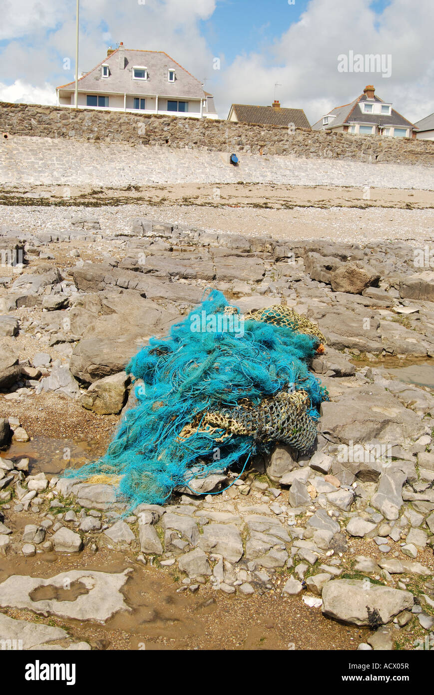 Plastic in fishing net hi-res stock photography and images - Alamy
