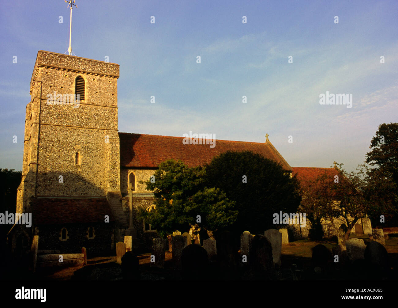 St Mary the Virgin Eastry Stock Photo - Alamy