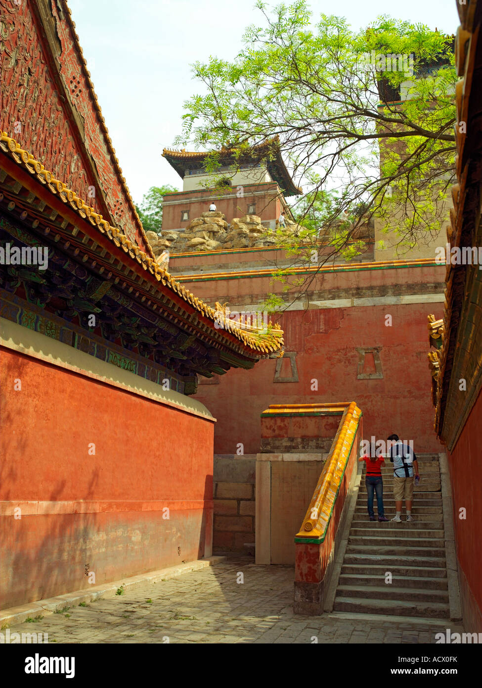 The Sumeru Temple on Longevity Hill in the Summer Palace of Beijing ...