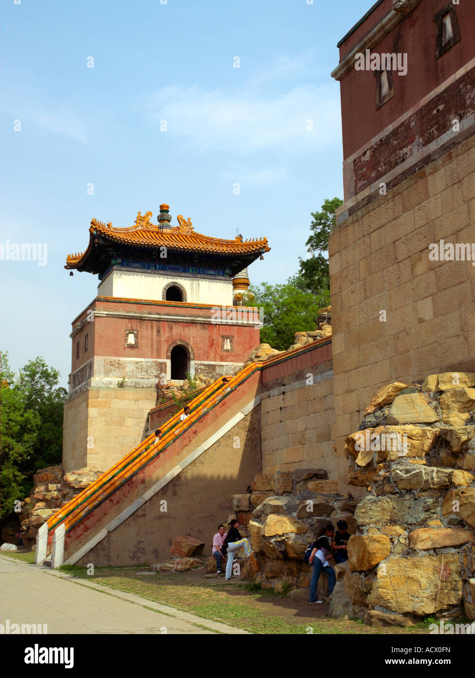 The Sumeru Temple on Longevity Hill Stock Photo - Alamy