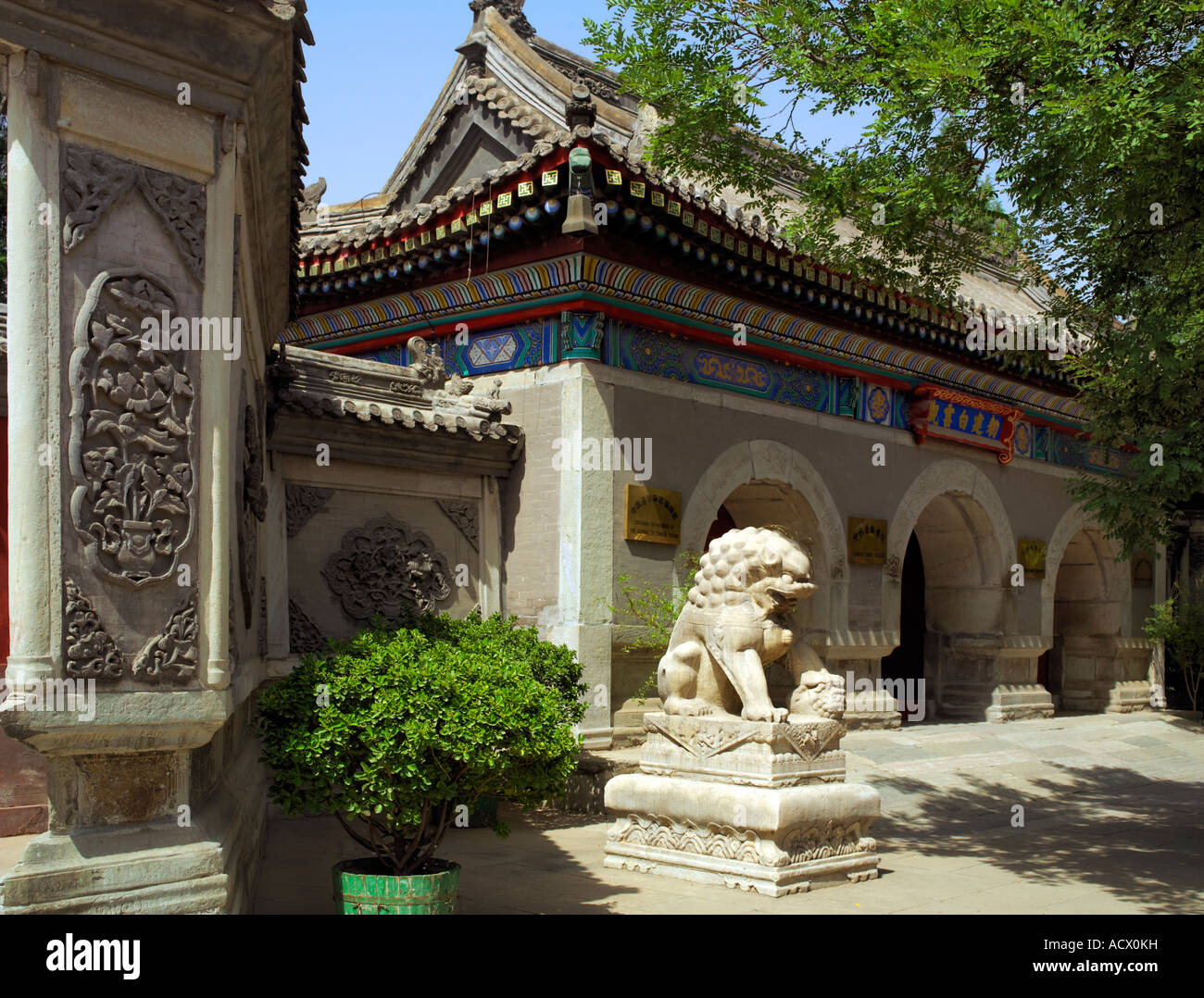 White Cloud Temple High Resolution Stock Photography and Images - Alamy