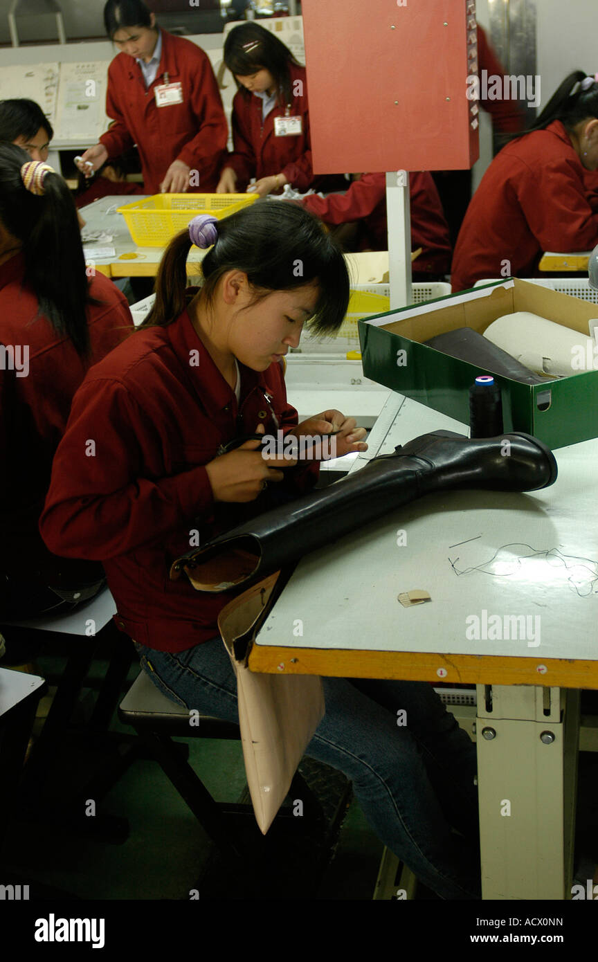 Boot and shoe factory hi-res stock photography and images - Alamy