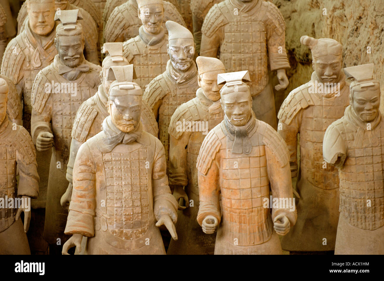 The Army of Terracotta Warriors Stock Photo - Alamy