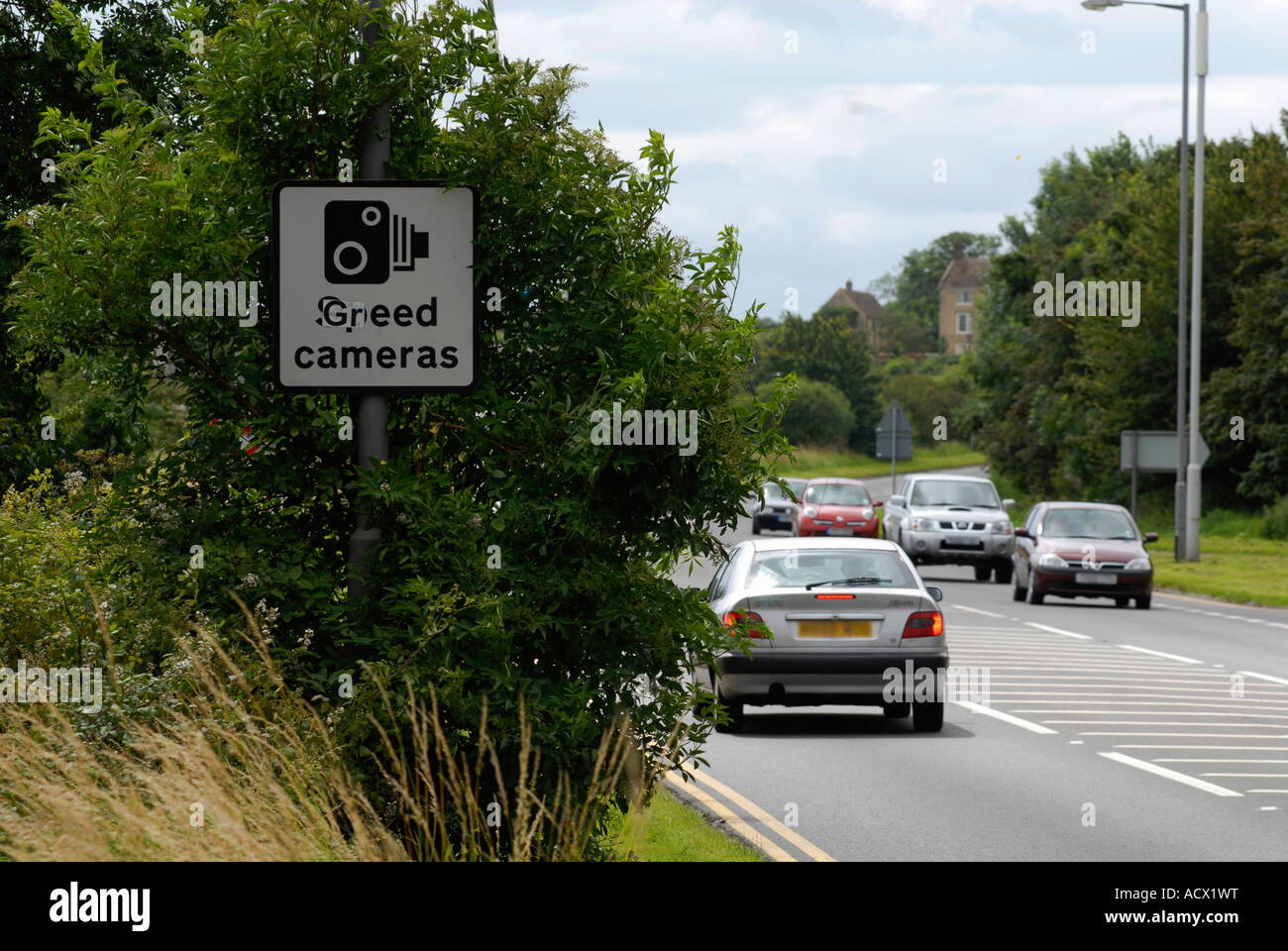Altered road sign hi-res stock photography and images - Alamy