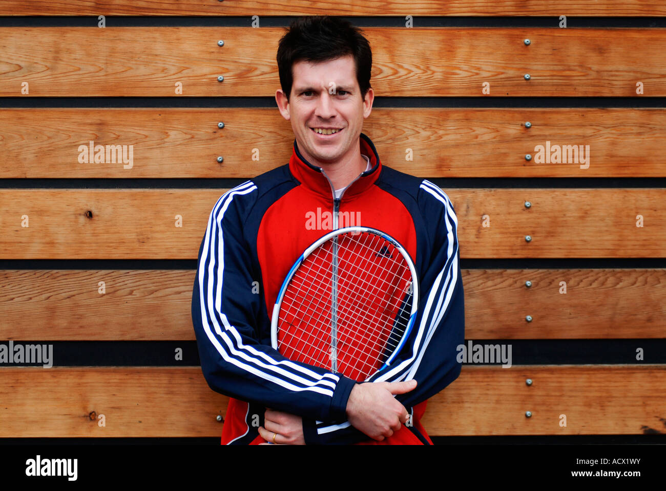 British tennis player Tim Henman Stock Photo - Alamy
