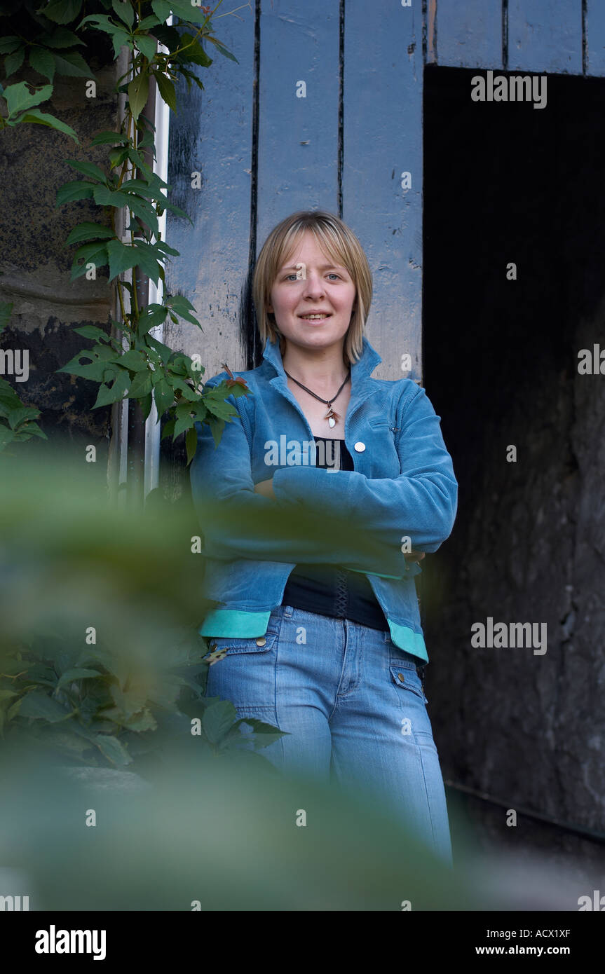 Gwenan Gibbard Welsh traditional harpist Pwllheli Gwynedd north Wales ...
