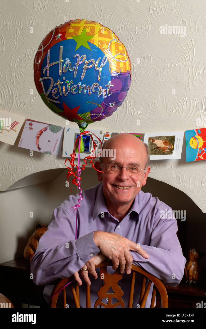 David Haslam at his 65th birthday and retirement party in Altrincham UK ...