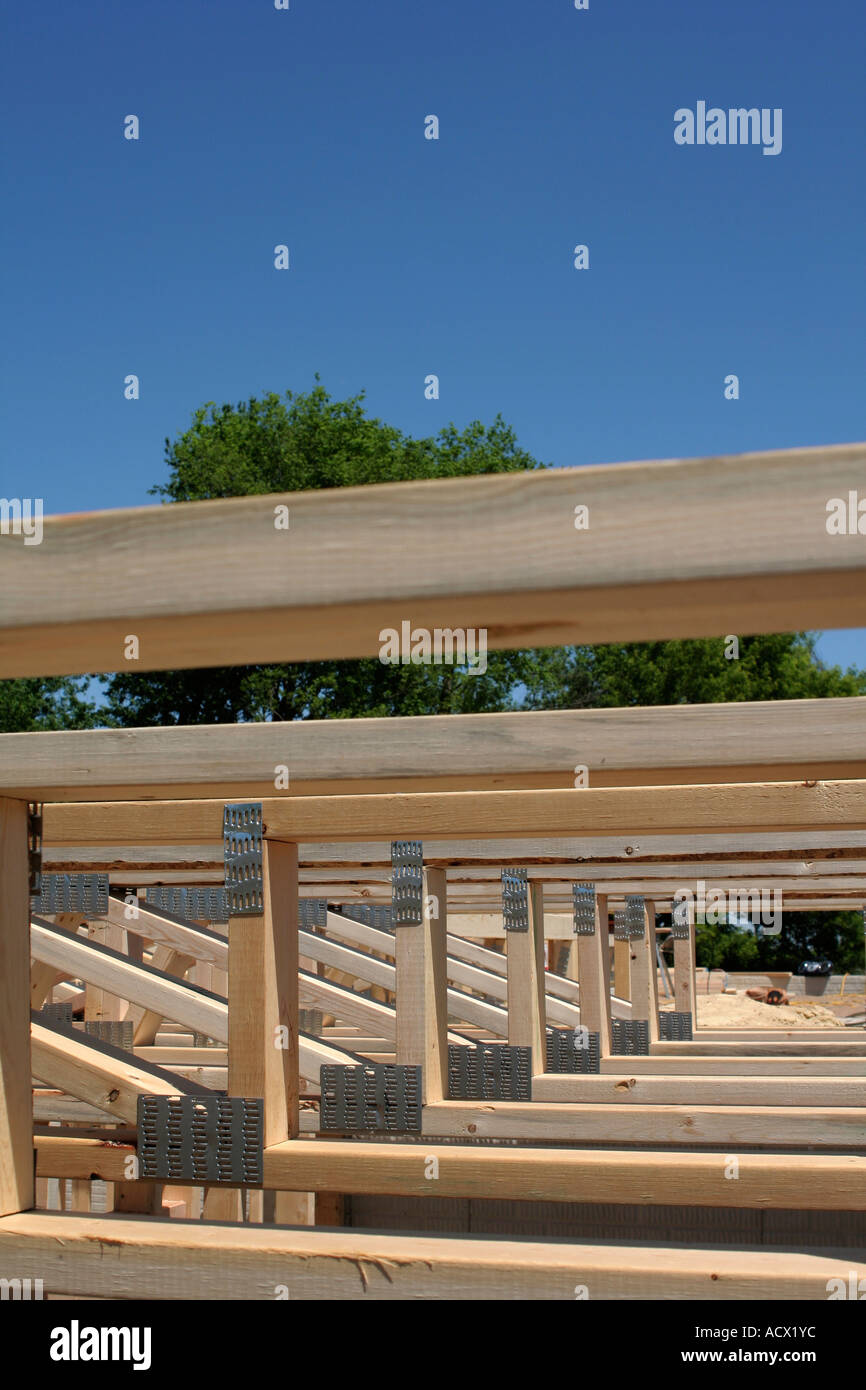 House Construction - Framing Stock Photo - Alamy