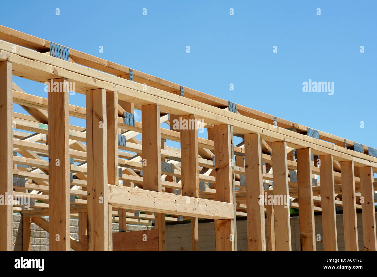 House Construction - Framing Stock Photo - Alamy