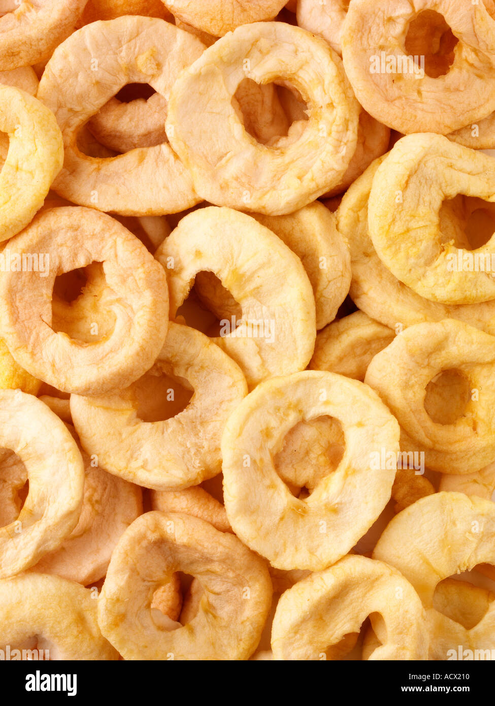 DRIED APPLE RINGS Stock Photo - Alamy