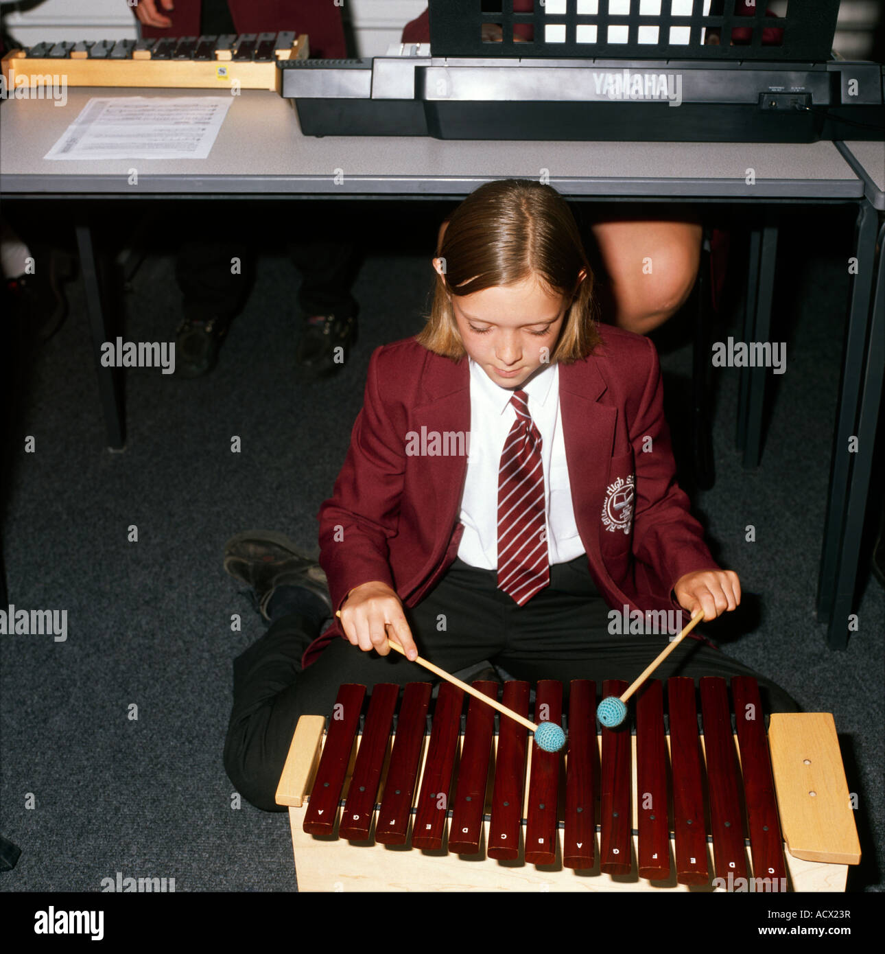 High school music class hi-res stock photography and images - Alamy