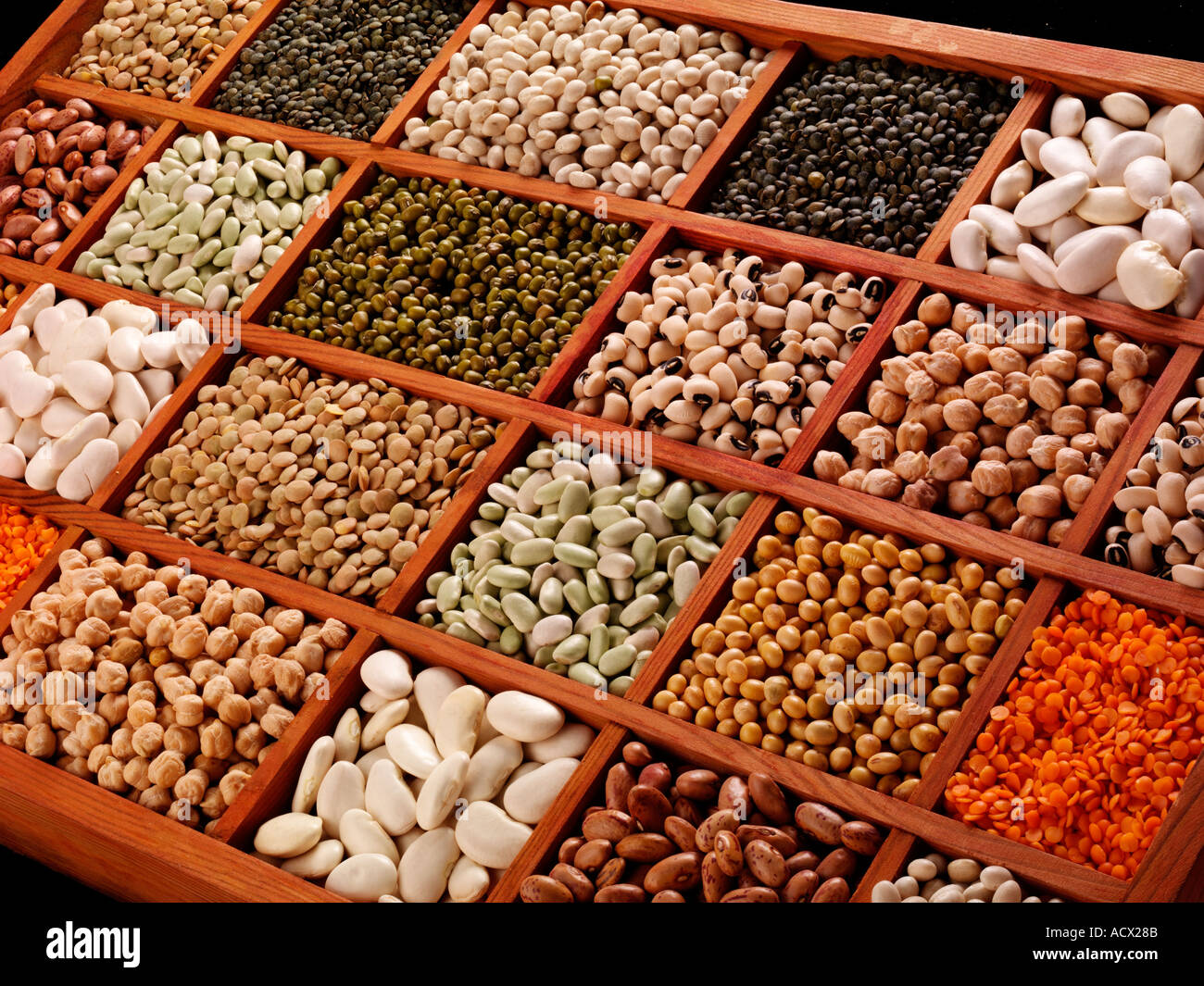 Legumes variety assortment pulses hi-res stock photography and images ...