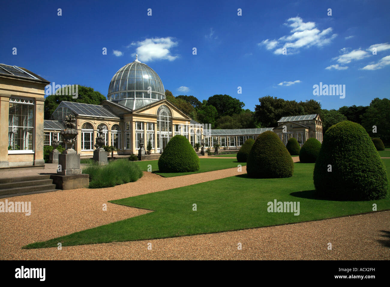 The Great Conservatory Syon Park Brentford London England Stock Photo ...
