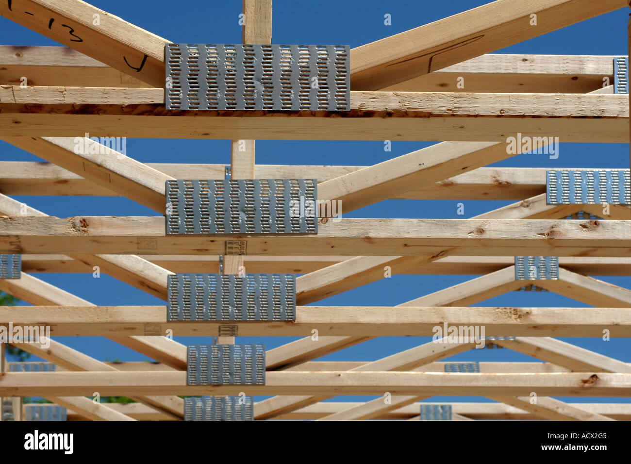 House Construction - Framing Stock Photo - Alamy