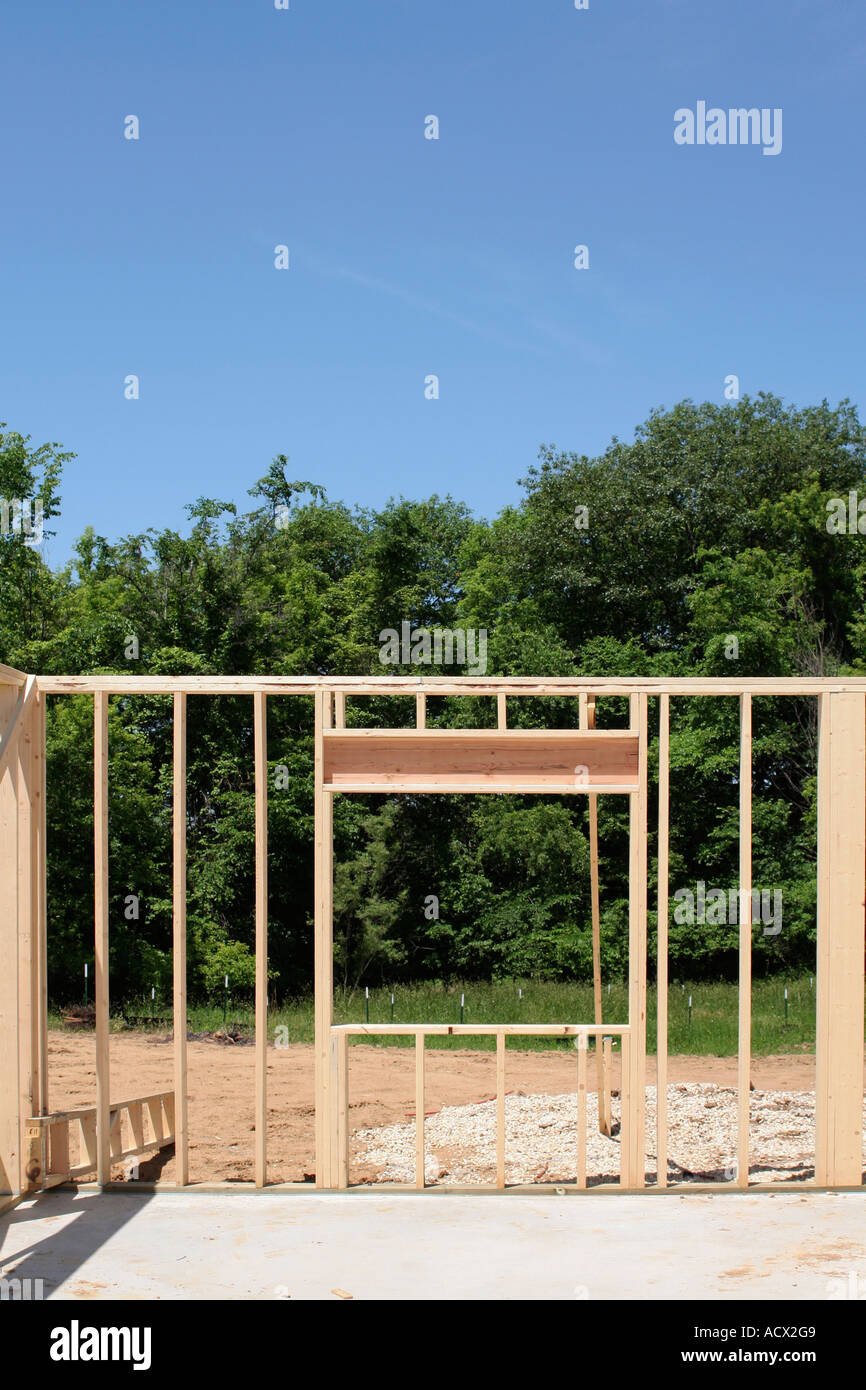House Construction - Framing Stock Photo - Alamy