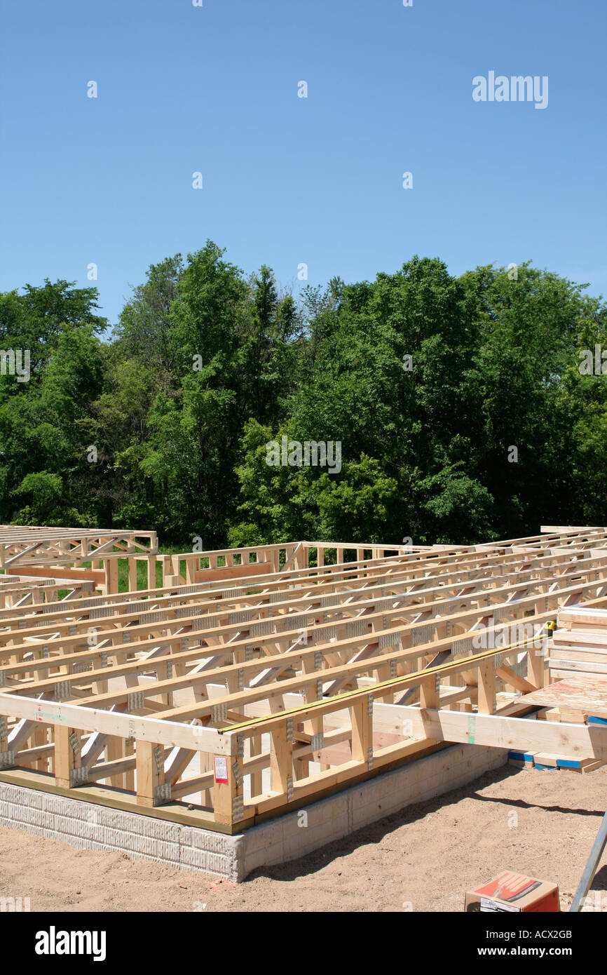 House Construction - Framing Stock Photo - Alamy
