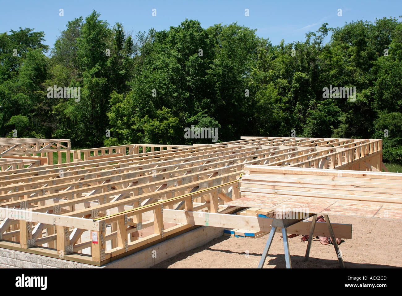 House Construction - Framing Stock Photo - Alamy