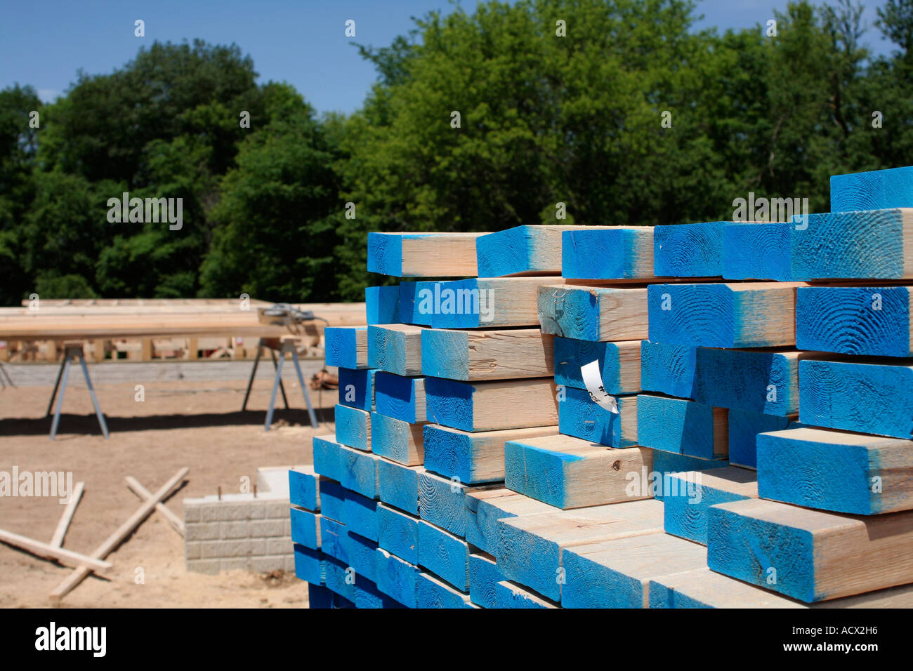 House Construction - Materials Stock Photo - Alamy