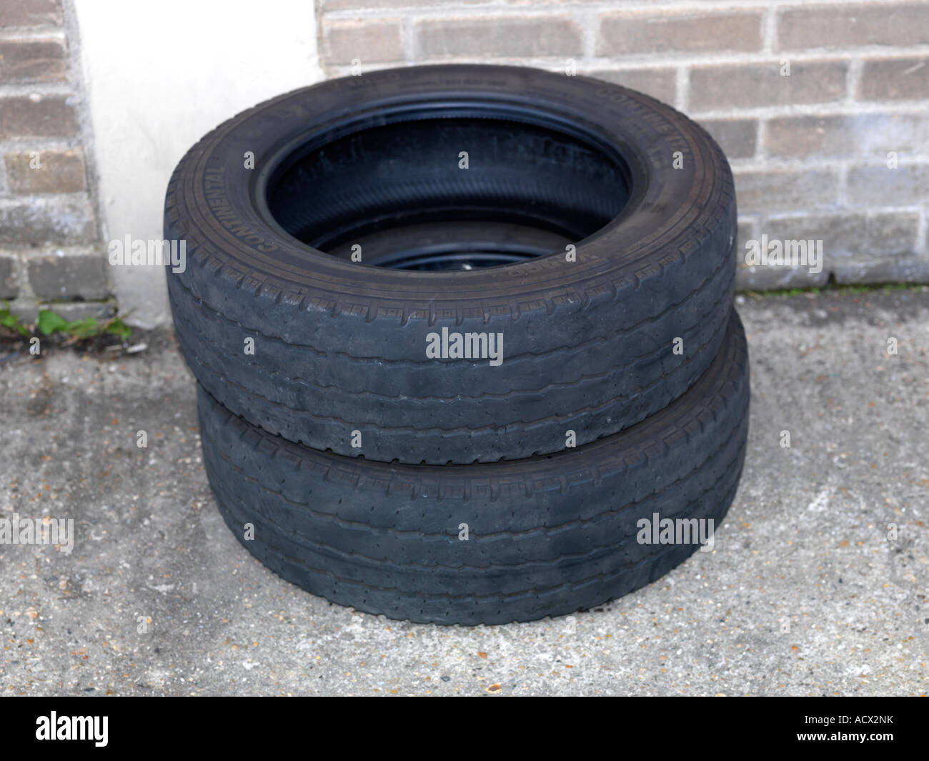 Car tyres two hi-res stock photography and images - Alamy